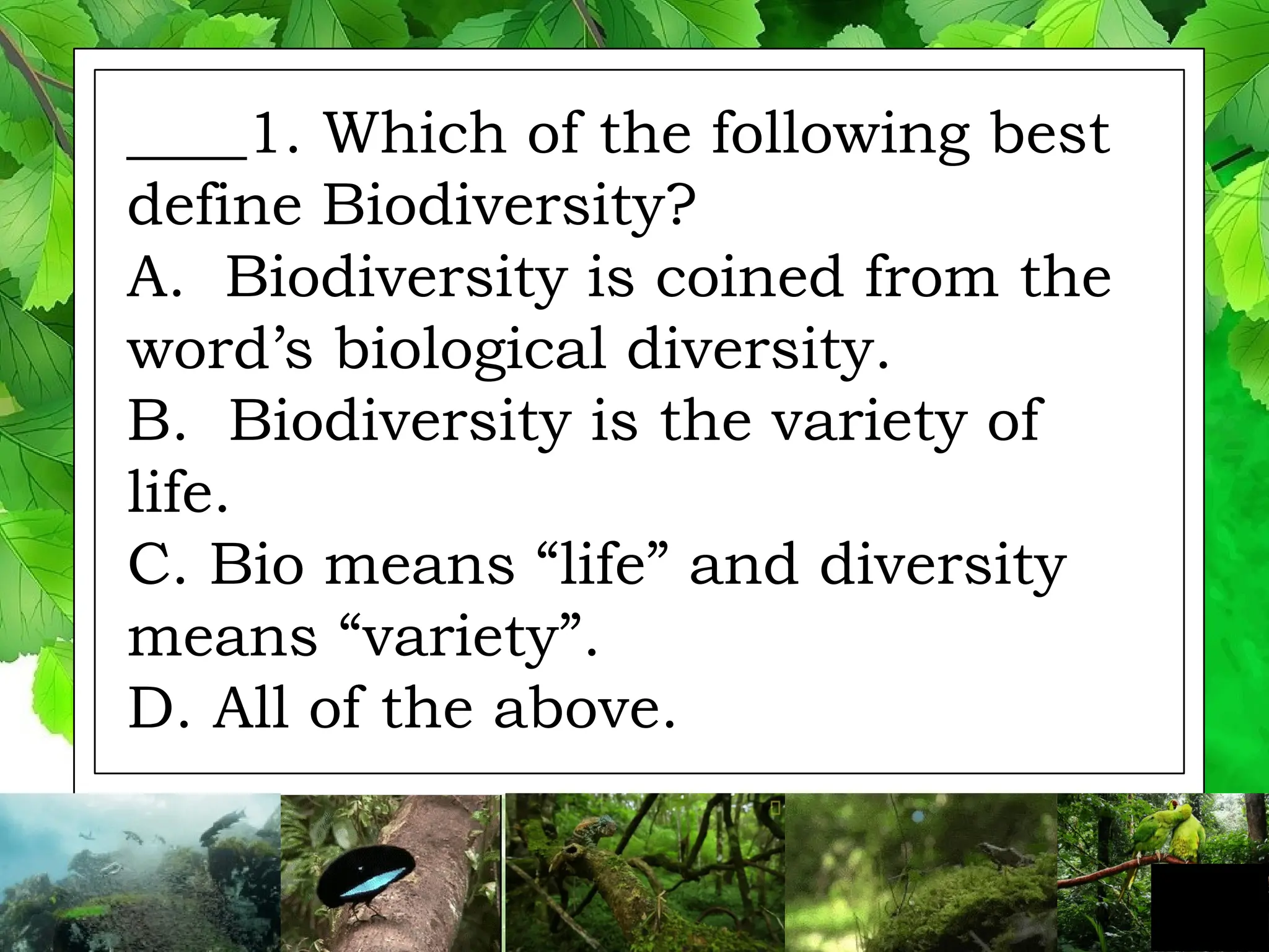 BIODIVERSITY GRADE 8 COT FOR TEACHER.pptx