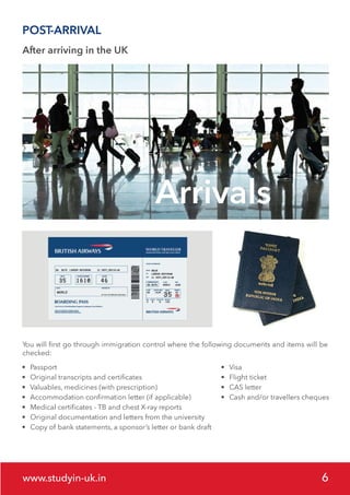 Pre Departure Guide For International students | PDF