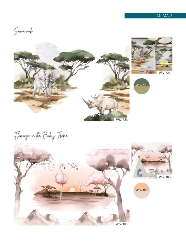 Wall in Vogue - Wall Mural Catalog Extended 12.23 | Zoos & Aquariums ...