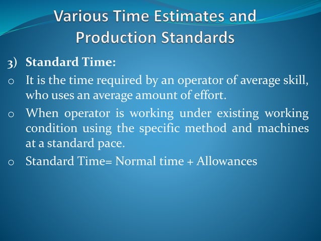 PREDETERMINED MOTION TIME SYSTEM (PMTS).pptx | Chemistry | Science