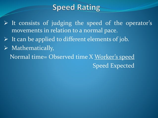 PREDETERMINED MOTION TIME SYSTEM (PMTS).pptx | Chemistry | Science