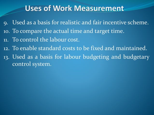 PREDETERMINED MOTION TIME SYSTEM (PMTS).pptx | Chemistry | Science