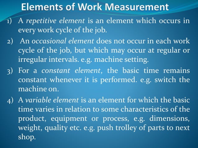 PREDETERMINED MOTION TIME SYSTEM (PMTS).pptx | Chemistry | Science
