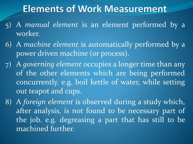 PREDETERMINED MOTION TIME SYSTEM (PMTS).pptx | Chemistry | Science