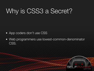 PreDevCampSF - CSS3 Tricks | PPT