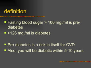 Pre –Diabetes | PPT