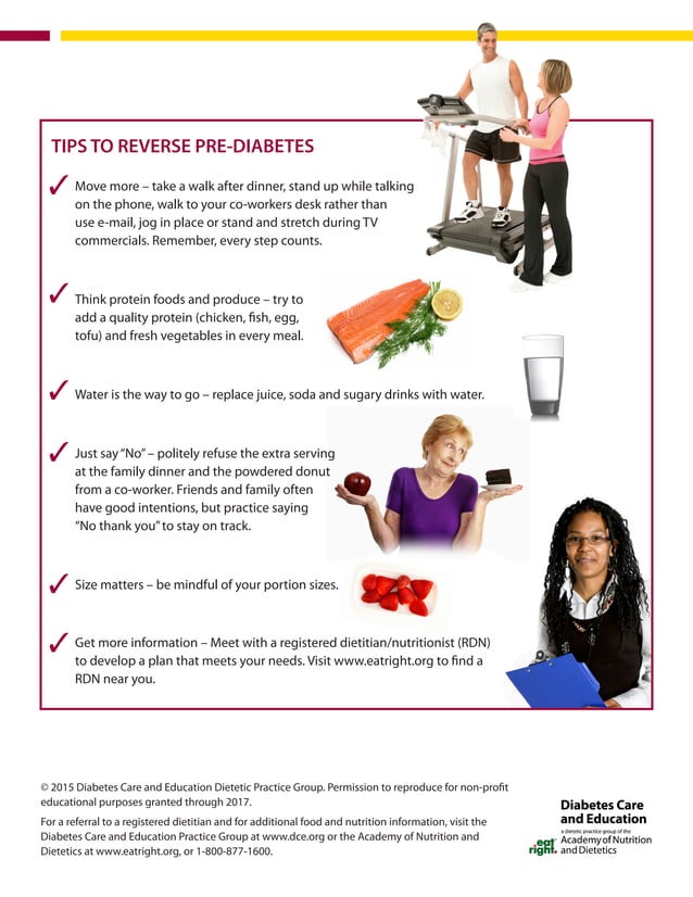 Prediabetes Handout | PDF