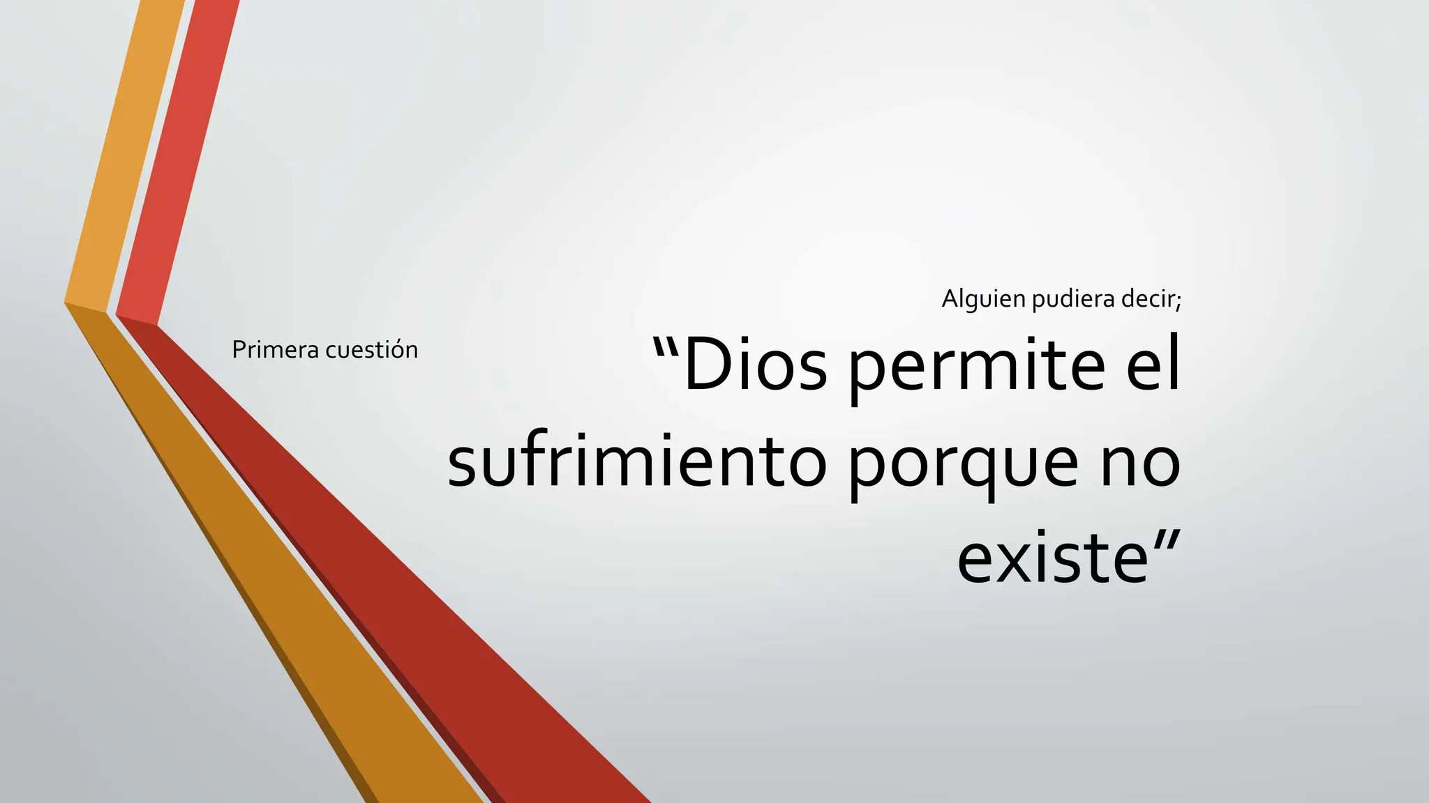 ¿Por qué permite Dios el sufrimiento? - parte 1 | PPSX | Christianity ...