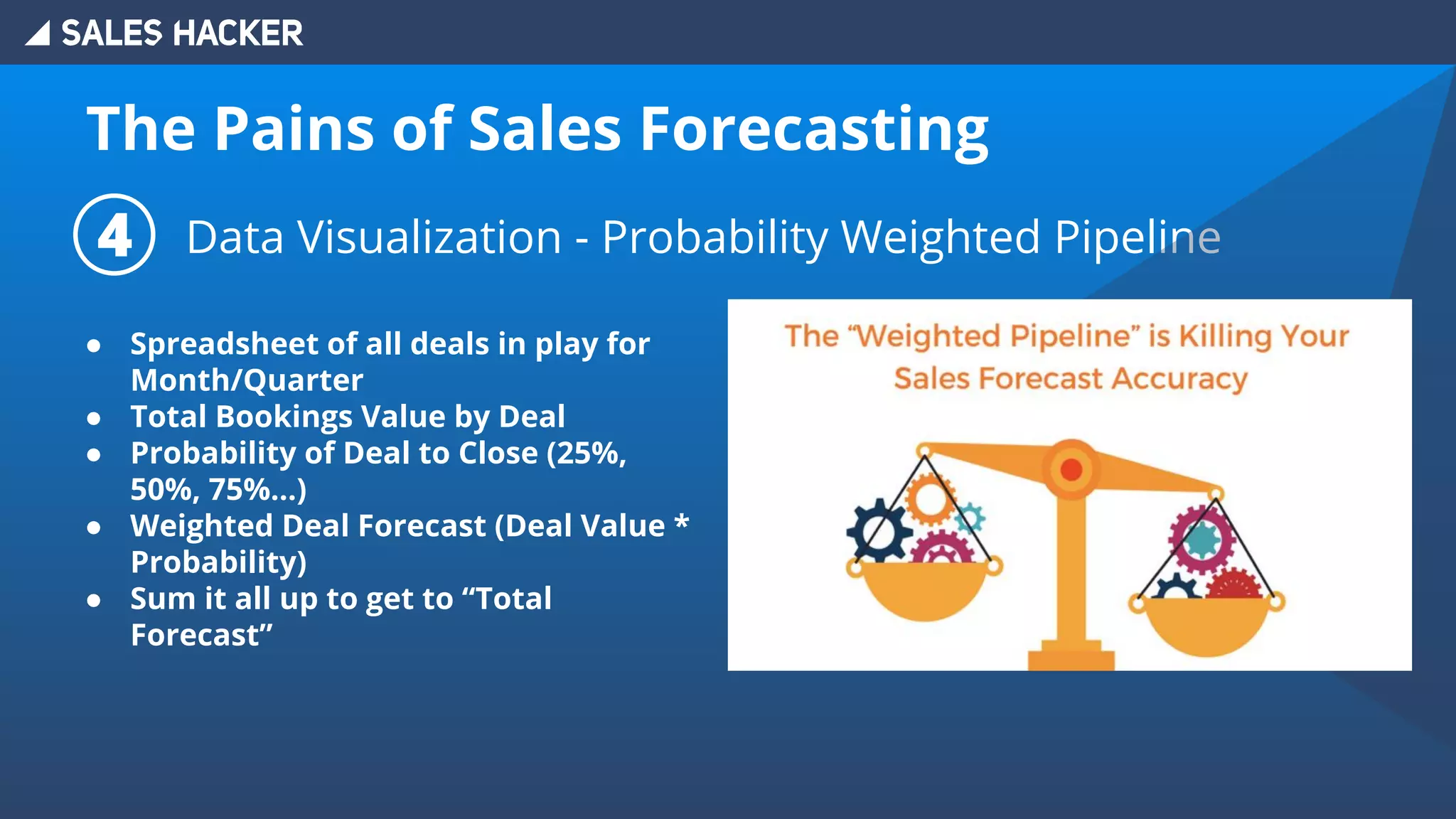 How to Build the Ultimate Sales Forecasting Approach for Predictable ...