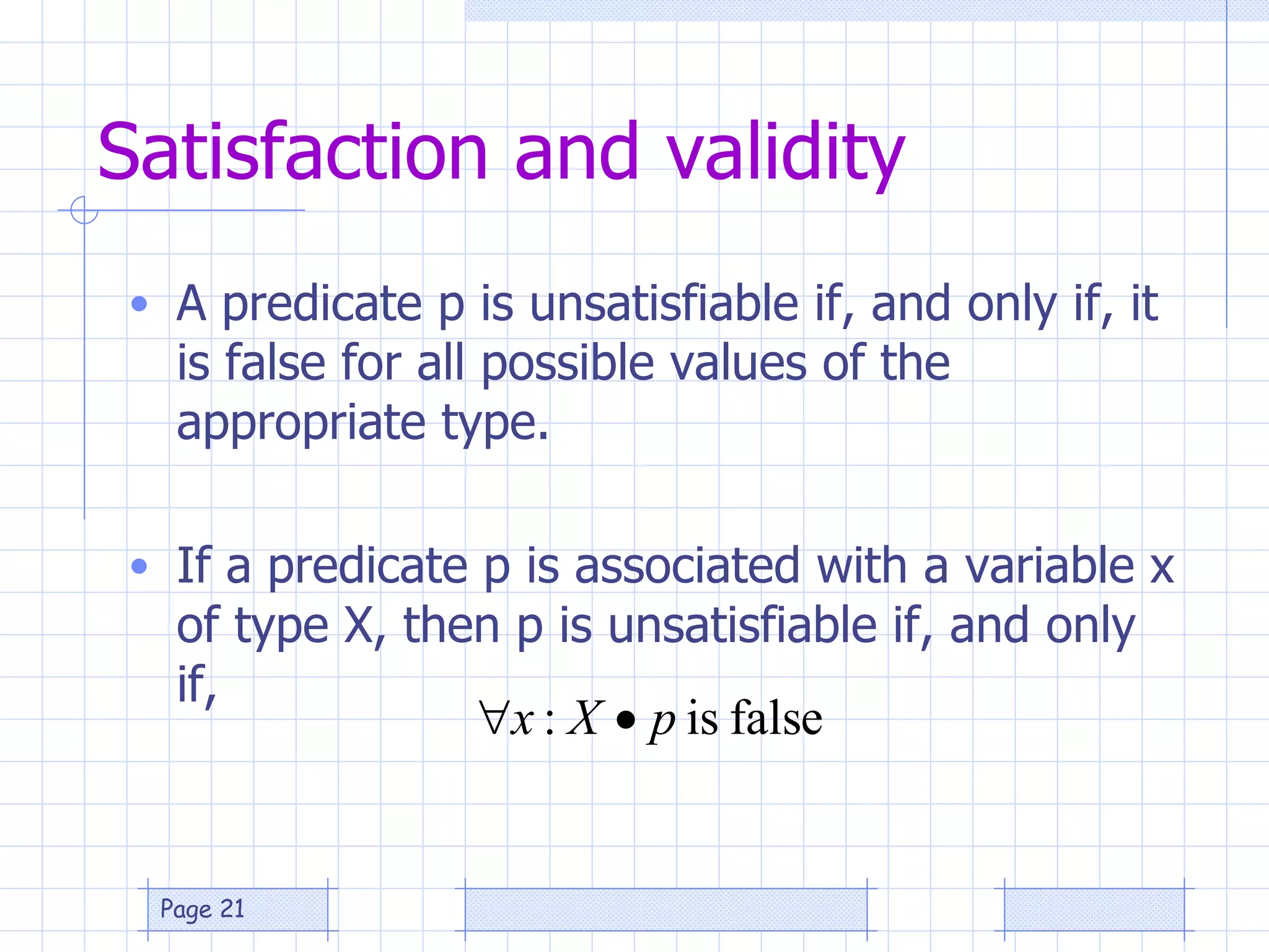 Predicate Logic Ppt Programming Languages Computing