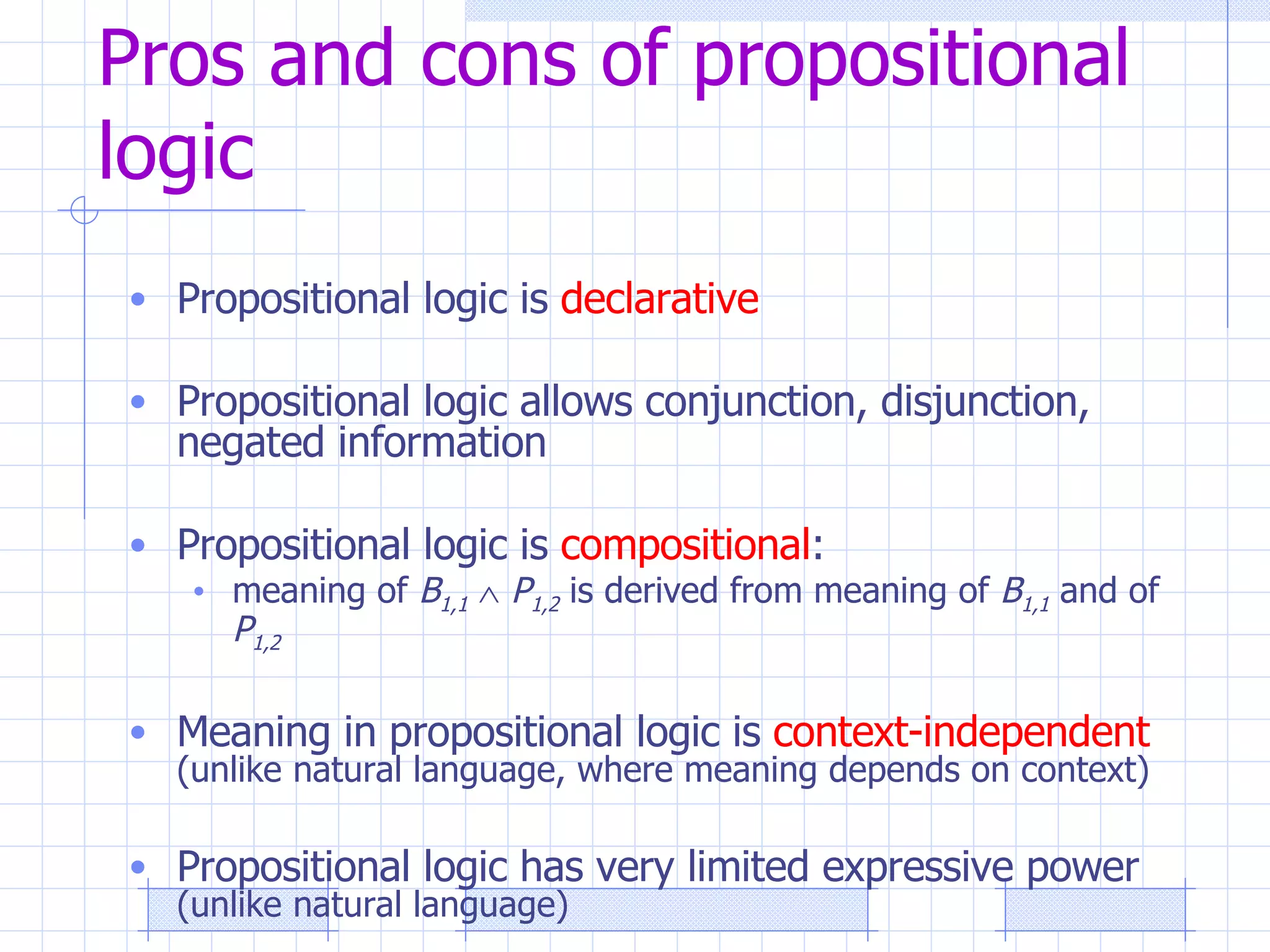 Predicate Logic Ppt Programming Languages Computing