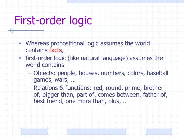Predicate Logic