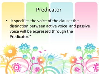 Predicate | PPT
