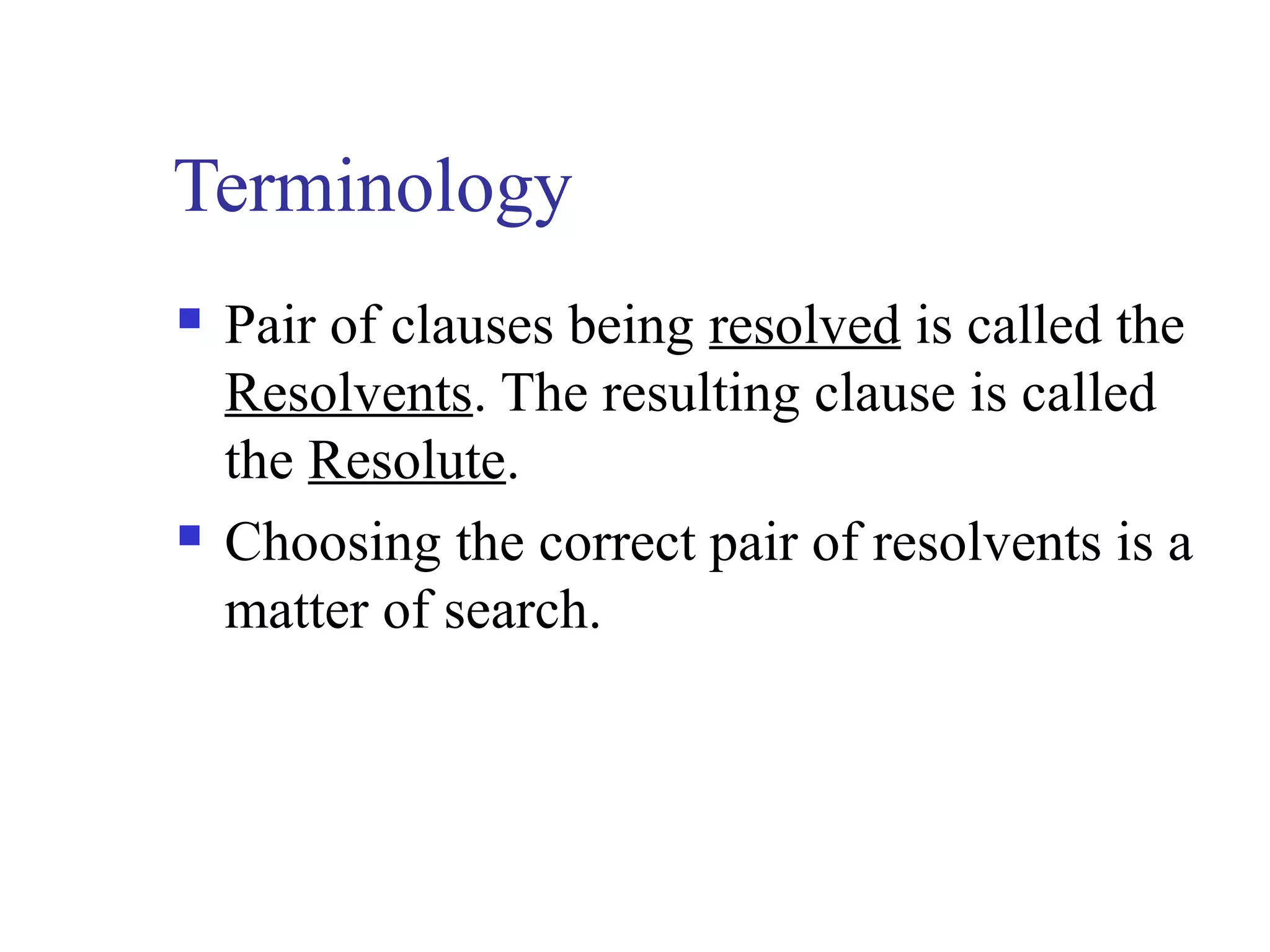 Predicate calculus | PPT