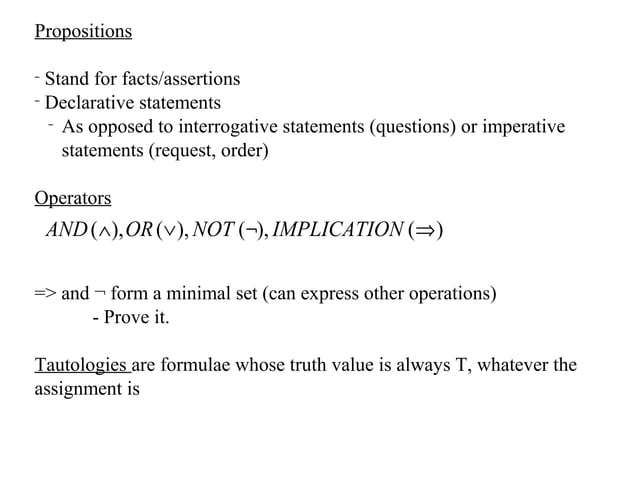 Predicate calculus | PPT
