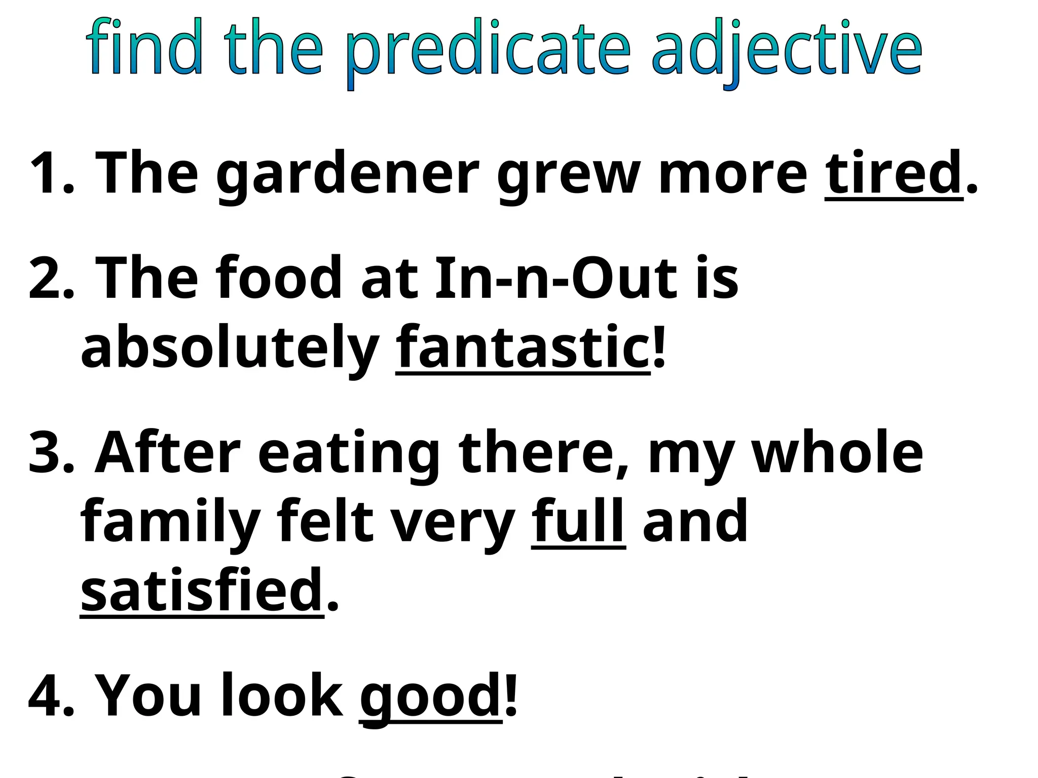 Predicate Nominatives for Smart City International | PPT