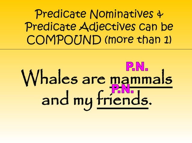 Predicate Nominatives for Smart City International | PPT