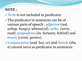 Predicates in Semantic | PPTX