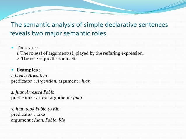 Predicates in Semantic | PPTX