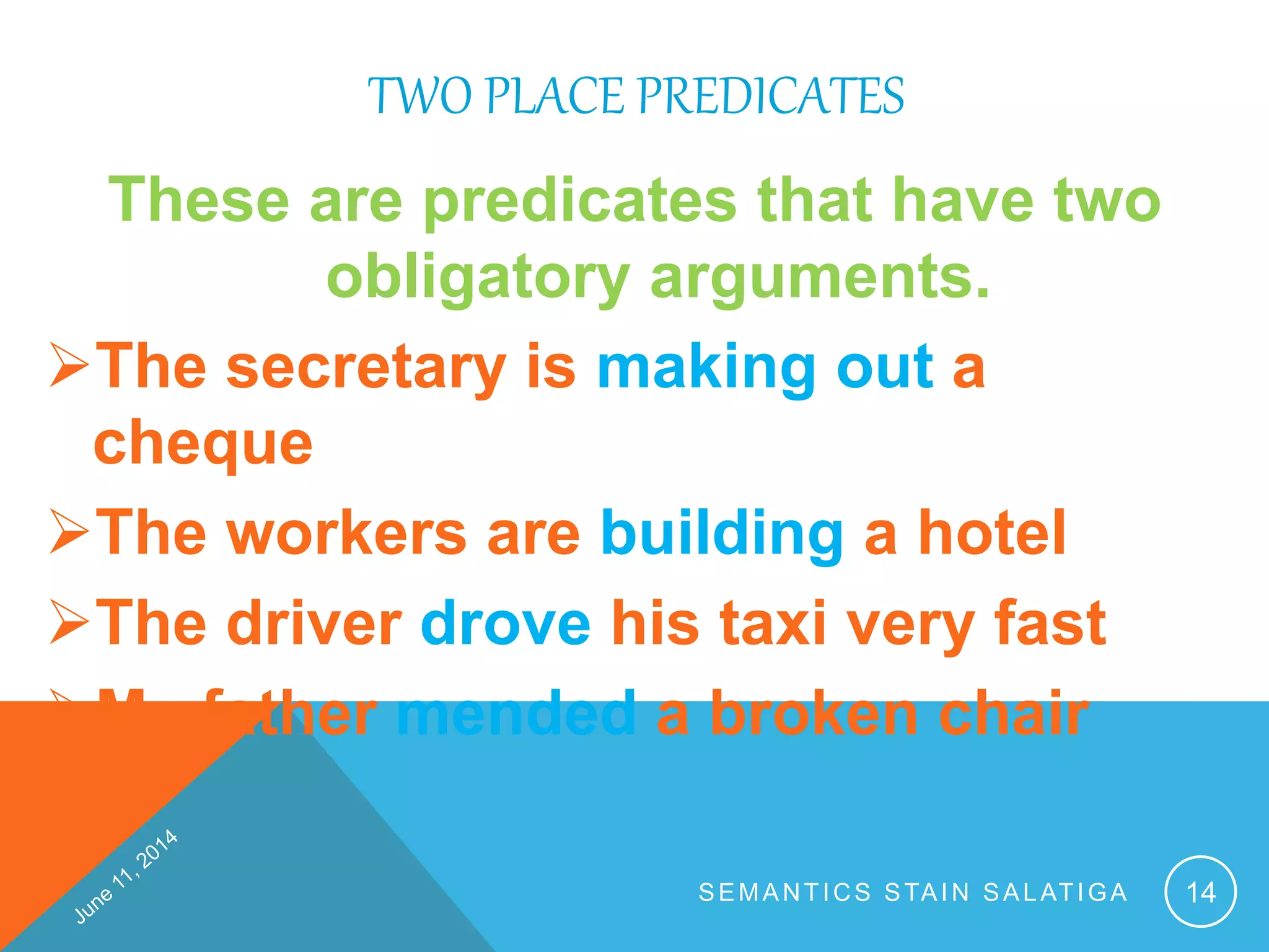 Predicates | PPT