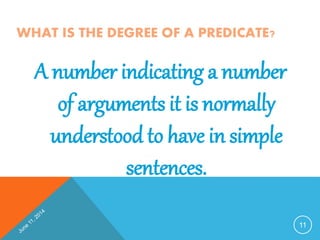 Predicates | PPT