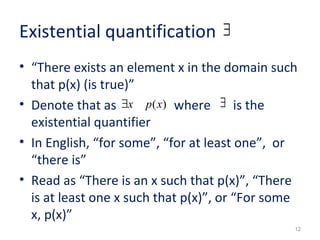 Predicates and Quantifiers | PPT