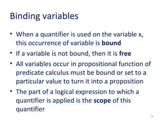 Predicates and Quantifiers | PPT