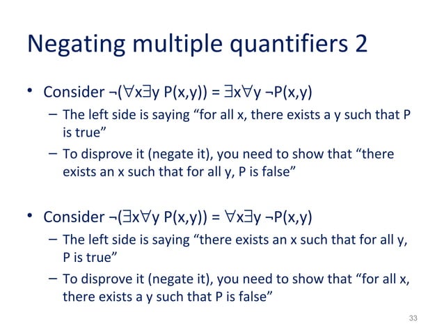Predicates and Quantifiers | PPT