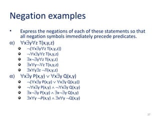 Predicates and Quantifiers | PPT