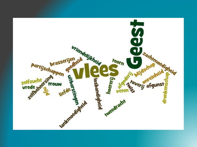 'Over geest gesproken' - Andries van der Wal | PPTX