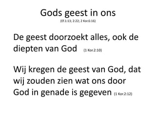 De God van de vrede | PPTX