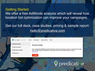 AdWords Location Bid Optimization | PDF | Internet | Computing