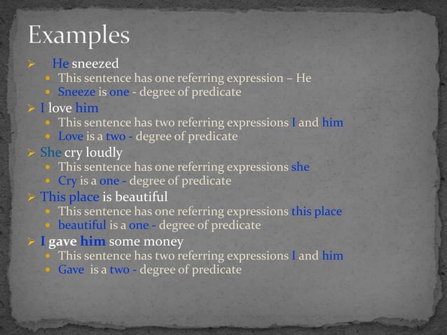 Predicator, predicate, the degree of predicate | PPTX