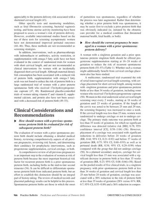 Prediccion y prevencion del parto pretermino | PDF