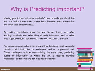 Predicting In Reading
