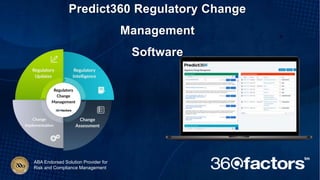 Predict360 Regulatory Change Management Software | PPT