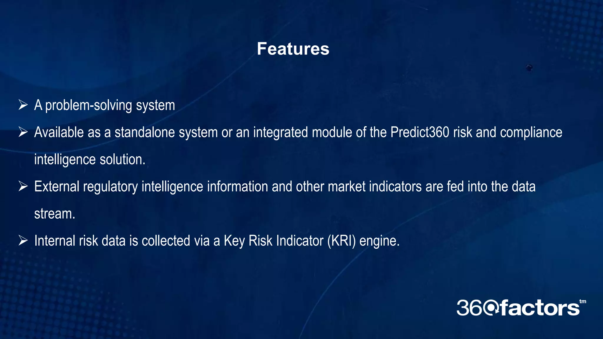 Predictive Risk Management & KRI Management with Predict360 Risk ...
