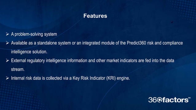Predictive Risk Management & KRI Management with Predict360 Risk ...
