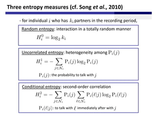 Predictability of conversation partners | PPTX