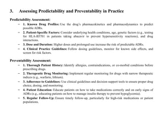 Pharmacovigilance aspects : Predictability & Preventability Assessment.pptx