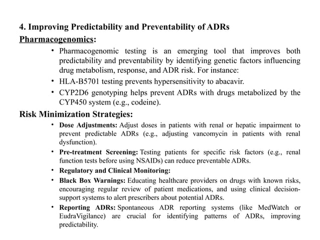 Pharmacovigilance aspects : Predictability & Preventability Assessment.pptx