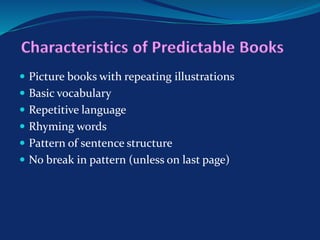 Predictable books | PPTX