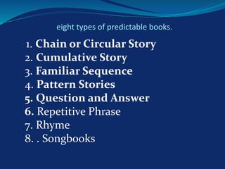 Predictable books | PPTX