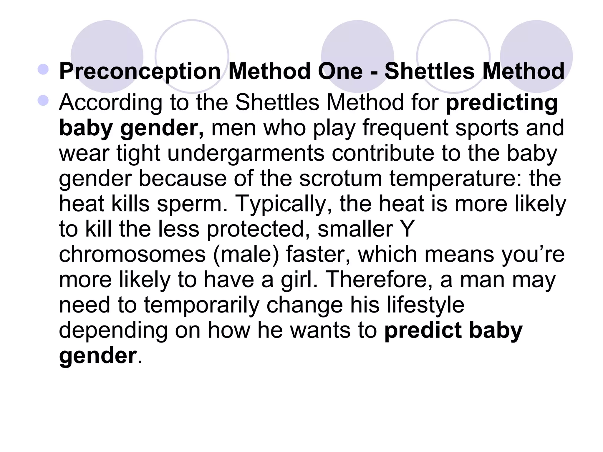 Predict baby gender | PPT