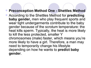 Predict baby gender | PPT
