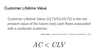 Predict Customer Lifetime Value Presentation | PDF