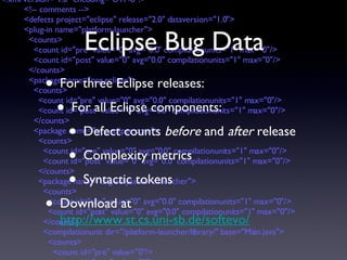 Predicting Defects for Eclipse | PPT
