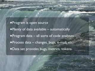 Predicting Defects for Eclipse | PPT