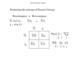Predicting Genetic Probabilities | PPT