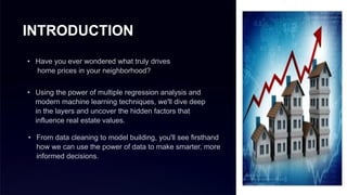 Predicting-Housing-Prices-with-Multiple-Regression-and-Machine-Learning | PPT